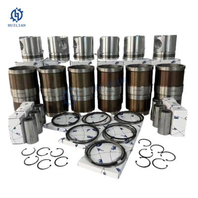 China 6d114 6ct 6ct8.3 Cylinder Piston Ring Liner Kit For PC350-7 Cummins Komatsu 3948095 3917707 3802429 Engine Repair Kit for sale