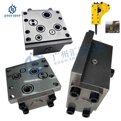 China KOMAC Rock Breaker Accumulator KB3600 KB2000 KB2100 KB4200 Hammer Reversing Valve Assembly para peças de rompedor hidráulico à venda