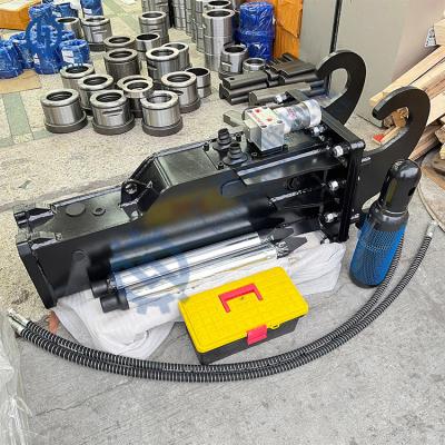 China Silence type Top mounted Automatic buttering Hydraulic breaker hammer Rock breaker Suitable 1-68 Tons excavator for sale