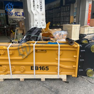 China Martillo de rompecabezas para excavadoras EB165 EB160 EB125 EB135 EB140 EB185 Rompecabezas de roca montado en la parte superior Tipo de silencio abierto en venta