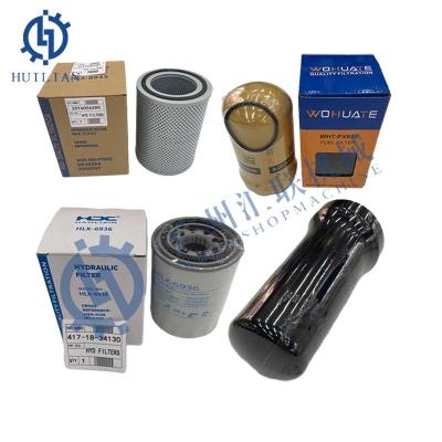 China 20Y6056280 Engine Filters 417-18-34130 418-18-34160 419-60-35153 Hydraulic Oil Filter Element for KOMATSU Excavator for sale