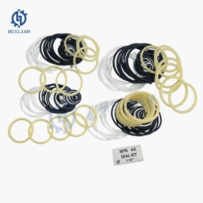 China NPK 3X 4X 8X 10X 14X 16X Kit de Reparação de Selo de Óleo de Quebra Hidráulica Tecthane Breaker Hammer Oil Seal à venda