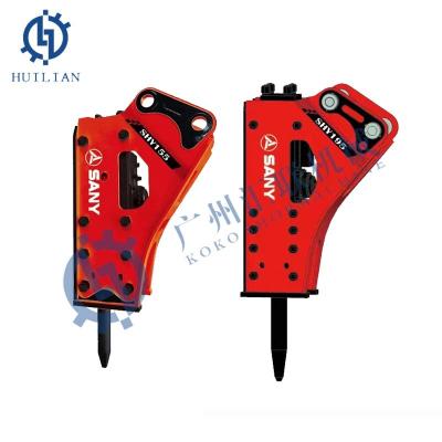 China SHY195 SHY155 Martillo de rompecabezas hidráulico SHY165 SHY175 Martillo para Soosan SB100 SB121 SB131 SB151 Rompecabezas en venta