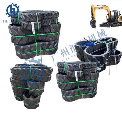 China Excavator Undercarriage Rubber Track For 406x152.4x53 550x90x56 320x86bx49 400x86x50 250*52.5*76N 180*72*40 230*96*35 for sale