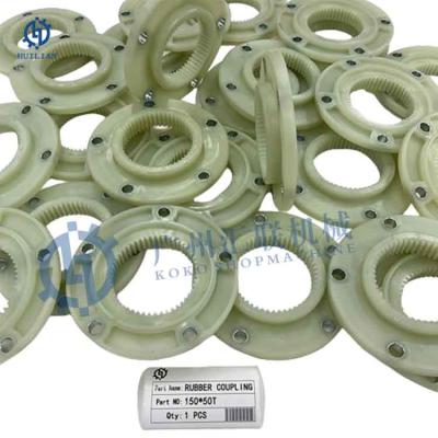 China 150*15T 260*50 264*42 295*48 314*4 314*6 314*42 314*47 314*50 352*8 Rubber Coupling Excavator Hydraulic Pump Coupling for sale