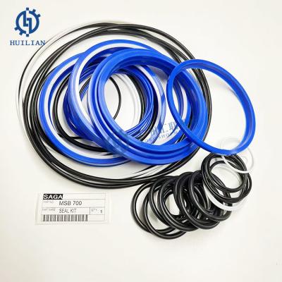 China MSB700 Peça sobressalente de martelo hidráulico MSB600 MSB800 MSB900 Kit de vedação de quebra-pedras à venda