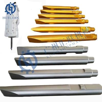 China Okada TOP100 TOP200 TOP205 TOP300 TOP301 TOP303 TOP312 TOP400 TOP800 Hydraulic Breaker Chisel for Rock Hammer Parts for sale