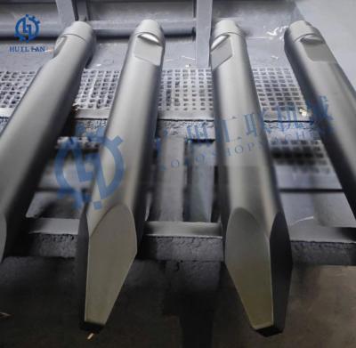 China MES2000 Rock Breaker Chisel Rod MES2500 MES3000 MES3500 MES4000 Rock Hammer Tool Chisel for Ind-eco Breaker Parts for sale