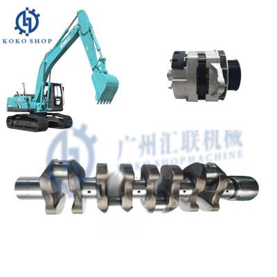 Китай 13411-2281 13411-2241 Хино Двигатель кованая стальная коленчатая вала Для экскаватора продается