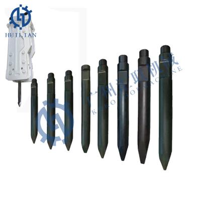 China Stanley Breaker Tool Chisels Blunt Type Moild Point Type For MB356 MB350 MB256 MB250 MB156 MB125 MB105 Breaker Chisel for sale