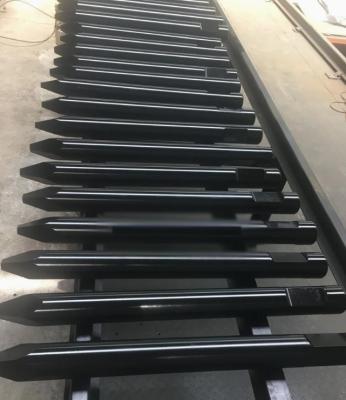 China Stanley Breaker Tool Chisels Blunt Type Moild Point Type For MB356 MB350 MB256 MB250 MB156 MB125 MB105 Breaker Chisel for sale