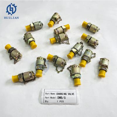 China Daemo Peças de disjuntor hidráulico válvula de carregamento de gás de nitrogênio N2 para escavadeira à venda