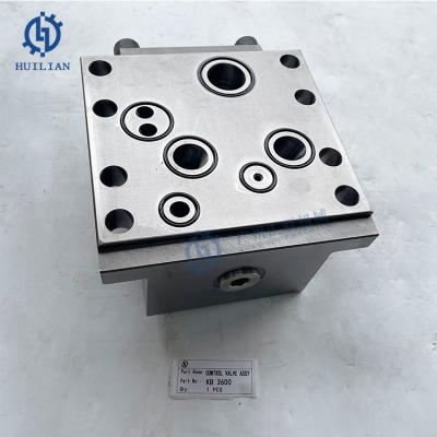China Komac KB3600 Peças de escavadeira válvula de controle hidráulica Assy para sistema de martelo de quebra hidráulica à venda