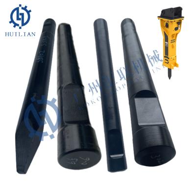 China Jack Hammer Tool Point Excavator Breaker Chisel For TEX250H TEX30 TEX100H TEX75H TEX110H TEX180H TEX300 TEX400HS TEX600 TEX700H TEX900H TEX1400H TEX1800H Hydraulic Breaker Spare Parts for sale