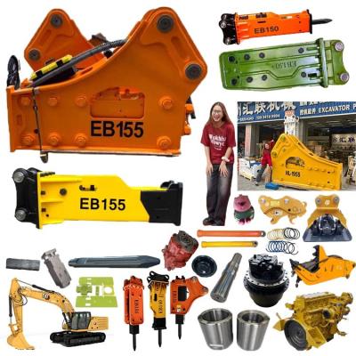 중국 잭 해머 후루카와용 수압 바위 분쇄기 HM230 HM300 HM301 HM305 HM400 HM401 HM550 HM560 HM580 HM720 HM711 HM702 발굴기 예비 부품 상자 오픈 판매용