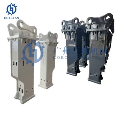 중국 OEM ODM 공장 40T 55T 60T 75T 내구성 광업 콘크리트 바위 망치 45-75 톤 발굴기 SY750H SY870H을위한 수압 차단기 판매용