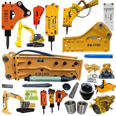 중국 발굴기 예비 부품 상자 UB14A2 UB17 OUB301 OUB301A OUB302 OUB302A OUB304 OUB305을 위한 하이드럴 해머 브레이커 판매용