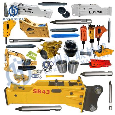 중국 발굴기 예비 부품 HB80 HB130 HB200 HB300 HB440 HB600 HB800 HB1100 HB1400 HB1700 HB2400 HB3200 HB3800 판매용