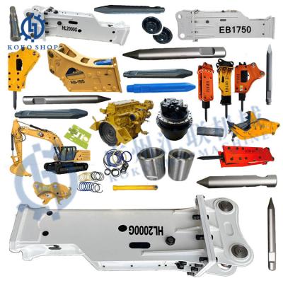 중국 발굴기 예비 부품 전면 헤드 시일 키트 KM100 KM200 KXB300 KXB400 KXB450 KXB500 KXB600 KM100 KM150 판매용