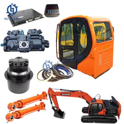 Doosan Completo Nova Cabina DX225LCA Cabina DX225 Excavadora Peças sobressalentes DX150 DX170 DX220 DX220LC-9C DX225LCV DX330 Disponível