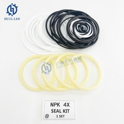 China NPK H4X-N H16X-N H12-X H10-X Hydraulic Hammer Breaker Seal Kit for Rock Breaker PTFE NBR and PU Rubber 100MM Tool for sale