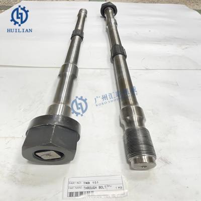China Tornillo y tuerca lateral del cuerpo principal del martillo hidráulico TOKU TNB7E TNB14E TNB151 TNB310 TNB5M, perno pasante, perno de unión para piezas de martillo en venta