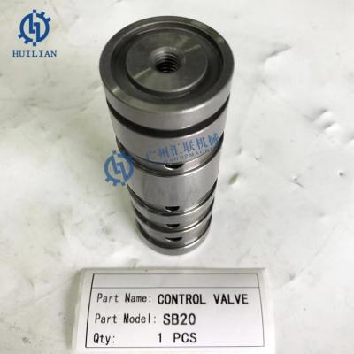 China SOOSAN Rock Breaker Control Valve Sleeve SB20 SB30 SB35 SB40 SB50 SB60 SB81 SB121 SB130 SQ10 SQ20 Válvula de reversión de martillo hidráulico en venta