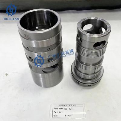 China SOOSAN piezas de excavadora válvula de control del interruptor hidráulico SB121 SB151 control de marcha atrás válvula de dirección de manga en venta
