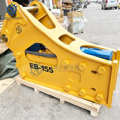 China EB155 Marca OEM Martillo Hidráulico de Roca Tipo Caja Montado Lateralmente Superior 28-35 Toneladas Rompedor Hidráulico para Piezas de Maquinaria en venta