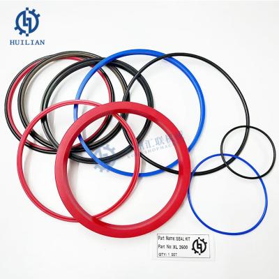 中国 油圧ブレーカーシールキット MONTABERT XL1600 XL1700 XL1900 XL2600 スペアパーツ 油圧ハンマー ラバーオイルシール 修理キット ロックハンマー 販売のため