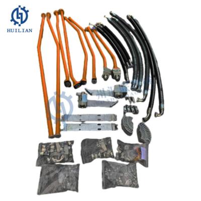 China CAT 330GC Excavator Hydraulic Breaker Piping Kit Lines Excavator Piping Hoses Pipeline High-pressure Return Lines Control Valve for sale