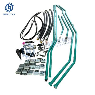 China KOBELCO SK200-8 Excavator Hydraulic Breaker Piping Kit Lines Excavator Piping Hoses Pipeline High-pressure Return Lines Control Valve for sale