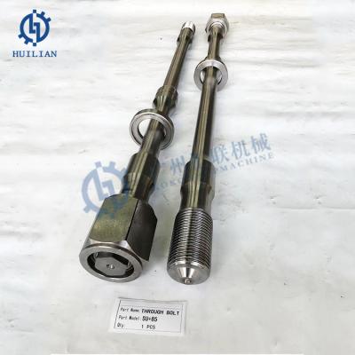 SOOSAN SU+85 SB85 SU+125 SB125 Martelo Hidráulico Parafuso Passante Rompedor de Rocha Peças de Reposição Laterais Martelo Hidráulico Parafuso Longo Reparo Escavadeira