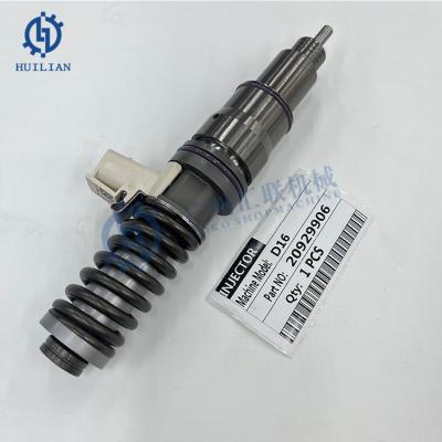 China Volvo EC D16 EC60E EC160EL EC350E Fuel Injector 20929906 Fuel Injection Nozzle Carbon Deposits Engine Parts Fuel Injection Nozzle for sale