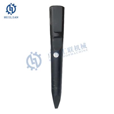 MONTABERT V43 V45 V53 V55 Moil Point Chisel Peças de quebra-cabeça hidráulica Excavador Brunt Wedge Diamond Point Hammer Rock Hydraulic Breaker