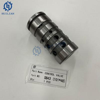 China SOOSAN Control Valve SB43 SB40 SB50 Hydraulic Breaker Standby Valve For Excavator Parts for sale