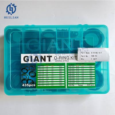 China Komatsu PC PC160 PC200 Excavator O-ring Box Hydraulic Mechanical O Ring Set Hot Industrial Oring Kit Set Oil Seal Kit Repair Assortment for sale