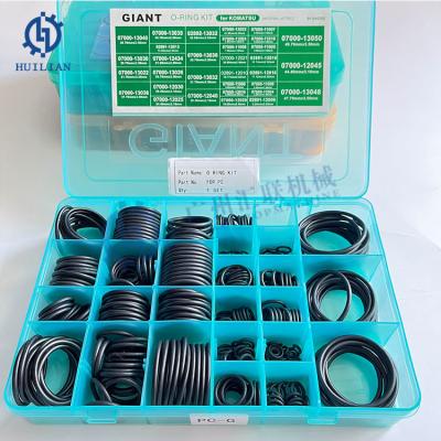 China Komatsu PC PC160 PC200 Excavator O-ring Box Hydraulic Mechanical O Ring Set Hot Industrial Oring Kit Set Oil Seal Kit Repair Assortment for sale