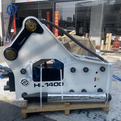 중국 HL1400 SB81 SB70 SY245H YC260LC-8 SK260LC-8 LG992 YC230LC-8 SY235C-8 수압 차단기 오픈 타입 삼각형 무게 형태 22T 23 t 24T 25T 26T 발굴기 바위 망치 판매용