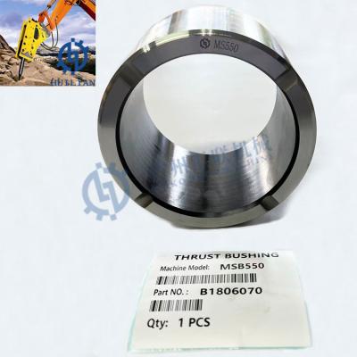 China MSB MSB400 MSB450 MSB500 MSB550 Hydraulic Breaker Thrust Bush B1806070 Tool Bushing Upper Lower Outer Front Cover Lower Thrust Ring for sale