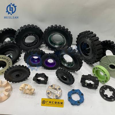 China Rubber Coupling Excavator Pressure-driven Pump Shaft Flexible Couplings Mining Machinery Construction Machinery air Compressors for sale