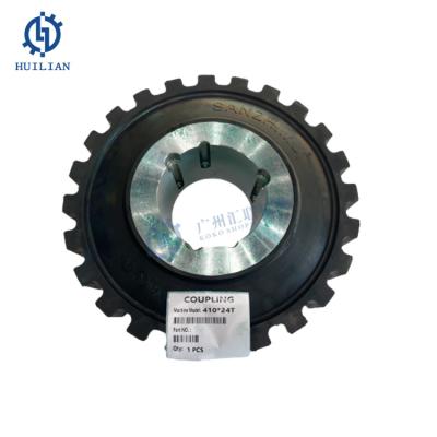 China 410-24T Engine Drive Flexible Coupling For Excavator Parts Hydraulic Pump Mounting Flywheel Coupler for sale