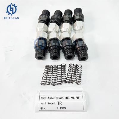 China Teisaku TR400 TR20 TR200 TR210 TR316B Nitrogen Accumulator Gas Charging Valve for Machinery Hydraulic Hammer Inflation Valve for sale