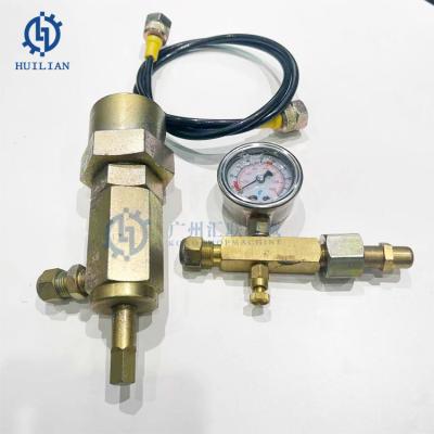 China Dongyang DYB500 DYB600 DYB800 Hydraulic Hammer Nitrogen Charging Kit Use for Hydraulic Breaker N2 Test Adjust Charger Kit Tools Assembly for sale