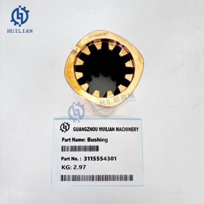 China OEM 3115554301 Bronze Splined Chuck Bushing Torque Transmission Sleeve For Mining Drilling Equipment for sale