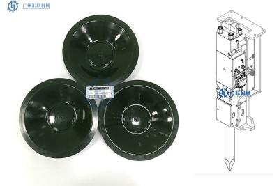 PTFEの油圧ハンマーのダイヤフラムHBC2500の石のブレーカのゴム製膜ポンプ部品