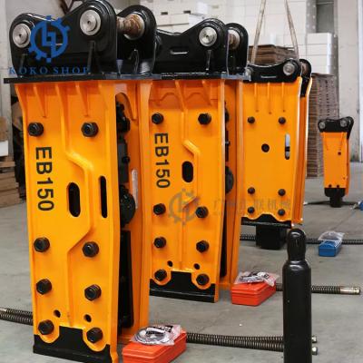 China OEM Hydraulic Top Side Type Rock Breaker Hammer 150mm Chisel Furukawa HB30G Attachment For Excavator 25-30 Ton for sale