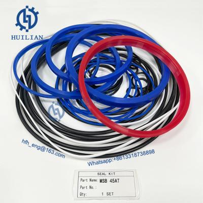중국 SAGA MSB45AT 유압 씰 키트 MS45AT 락 브레이커 해머 예비 부품 수리 키트 판매용