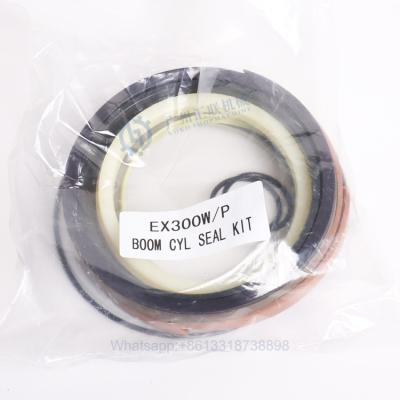 China Hitachi EX300 W / P 9078845 Excavator Seal Kit Hydraulic Cylinder boom Seal Repair Kit for sale