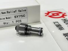 SY75C Relief Valve Excavator Spare Parts Main Relief Valve Overflow Safety Valve 07936467 07260353 for SY55 SY60 SY65 SY75